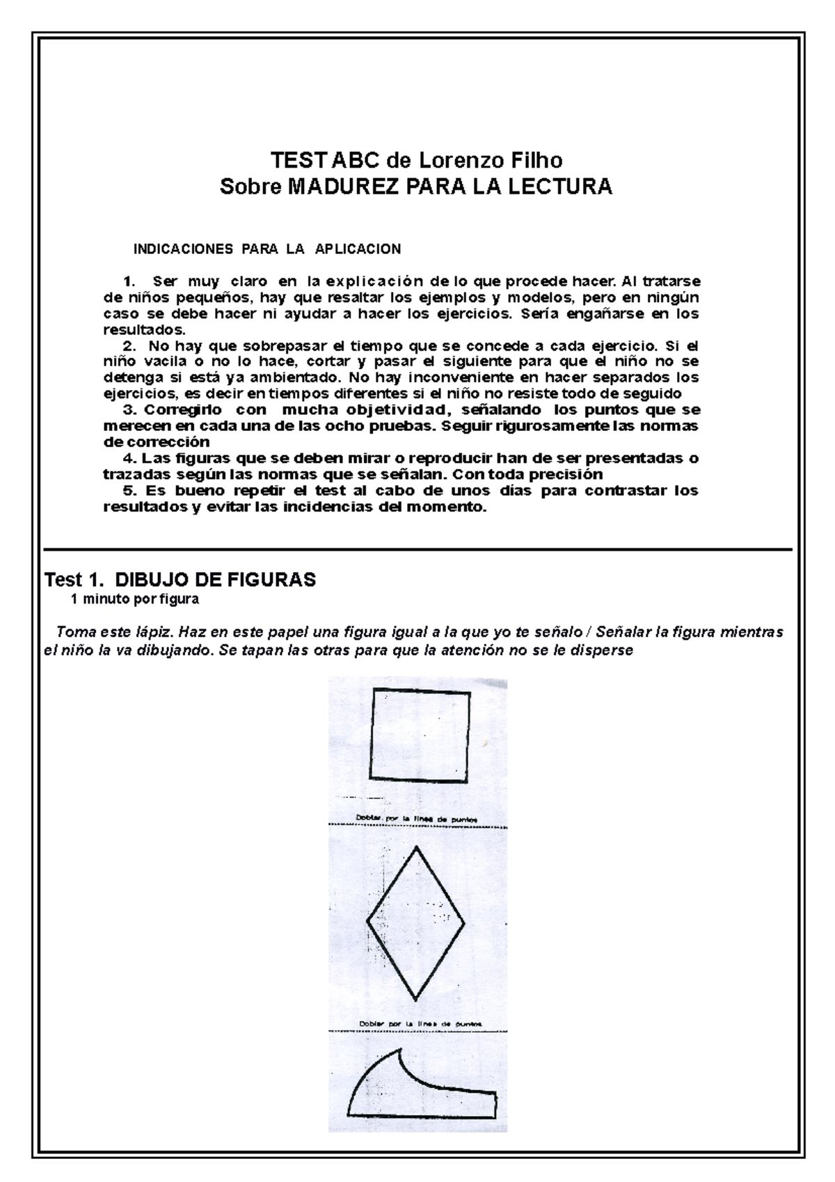 Test-abc1 - Test abc manual - TEST ABC de Lorenzo Filho Sobre MADUREZ ...