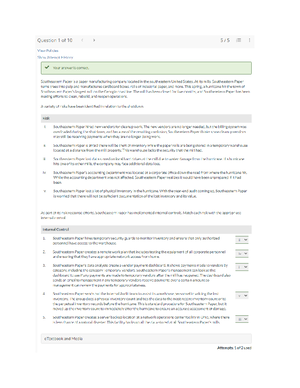 ACC 315 Project Two Template - Posey’s Pet Emporium To: Juanita ...