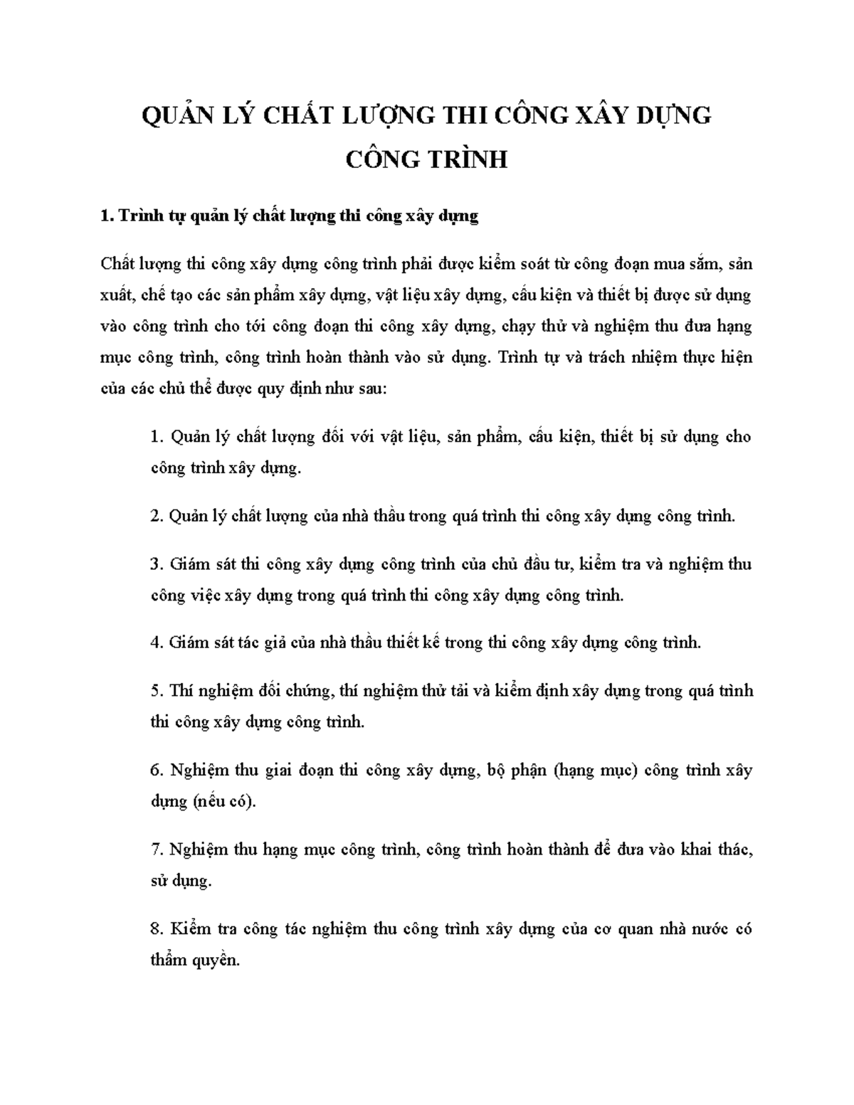 Tailieunhanh quan ly chat luong thi cong xay dung cong trinh 5817 - QUẢN LÝ CHẤT LƯỢNG THI CÔNG ...