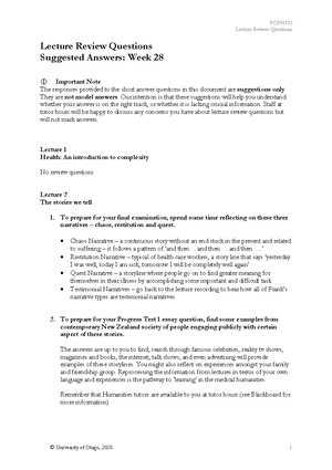 Coursebook 2021 POPH - course outline summary - POPH Population Health ...