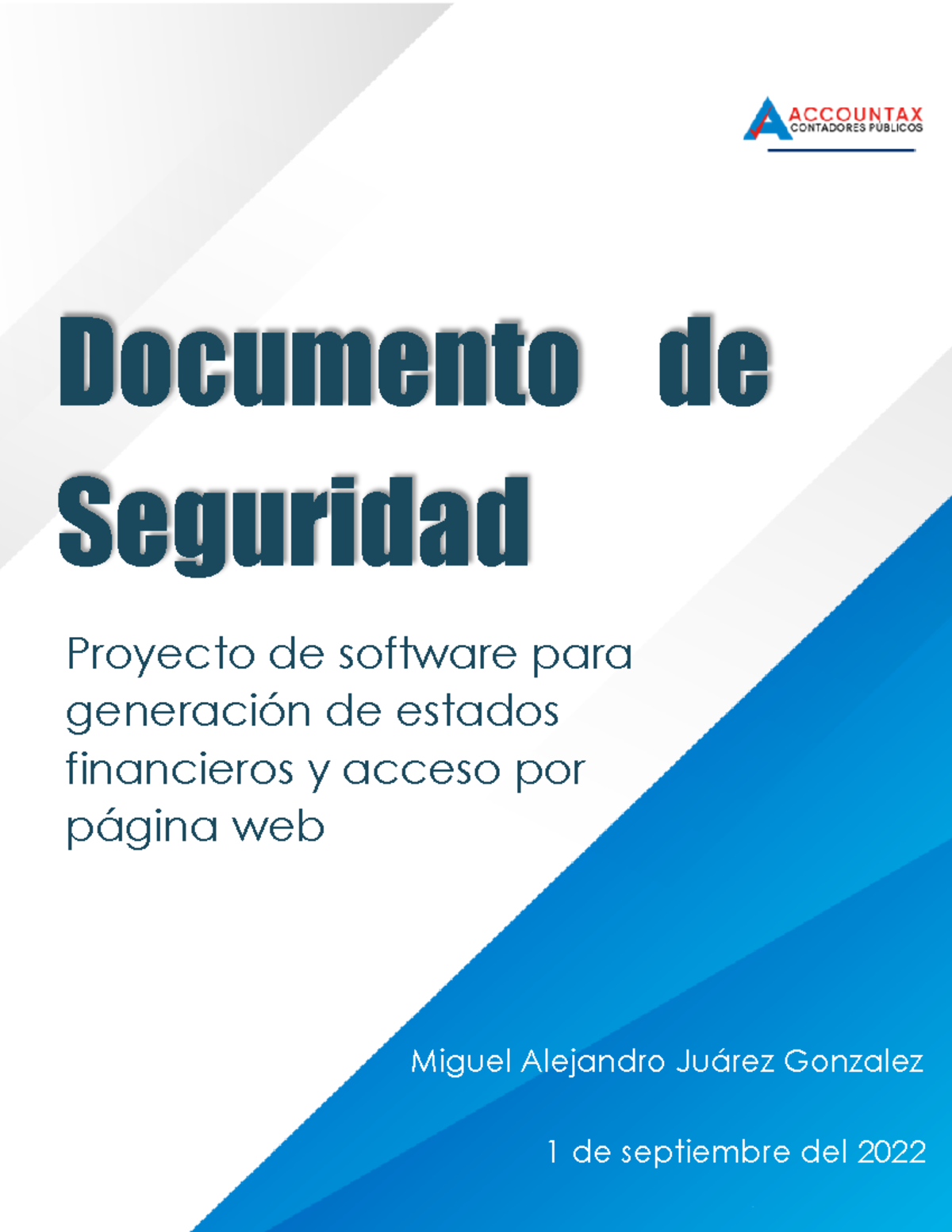 Avance 2 - asdasd - Miguel Alejandro Juárez Gonzalez 1 de septiembre ...