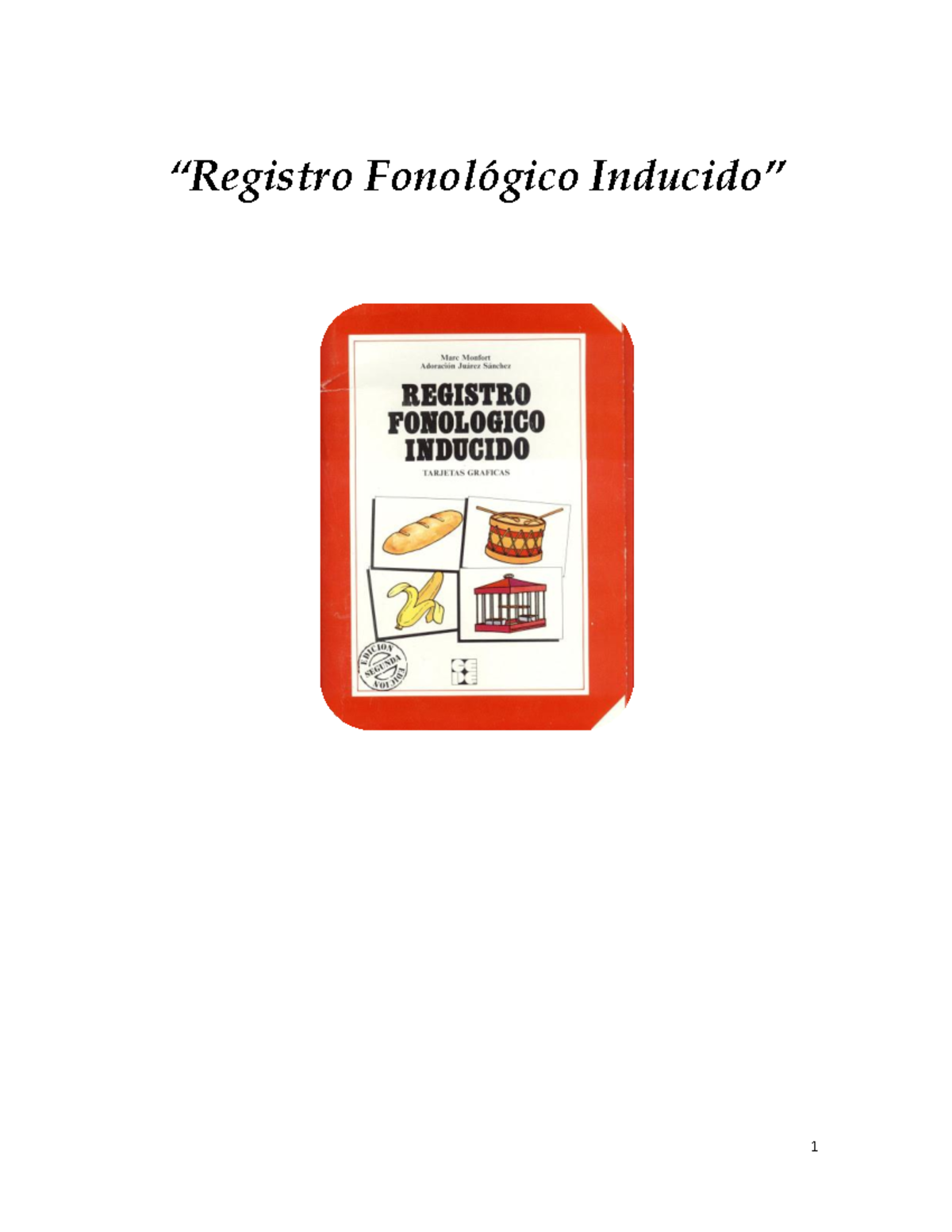 Ilide ASDFGHJKL Registro Fonol gico Inducido FICHA T CNICA TEST