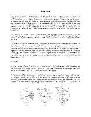 Meteorology Climatology and Geography - Meteorology Unit 1 ...