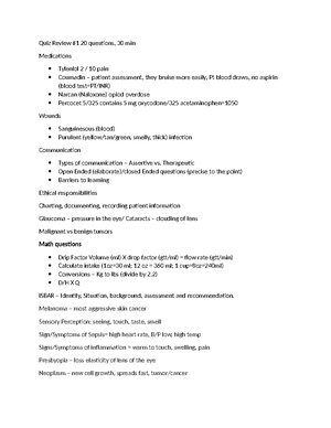 160 week 2 - 160 week 2 work - 160 Week 2 Pre-Class Assignment Sensory ...