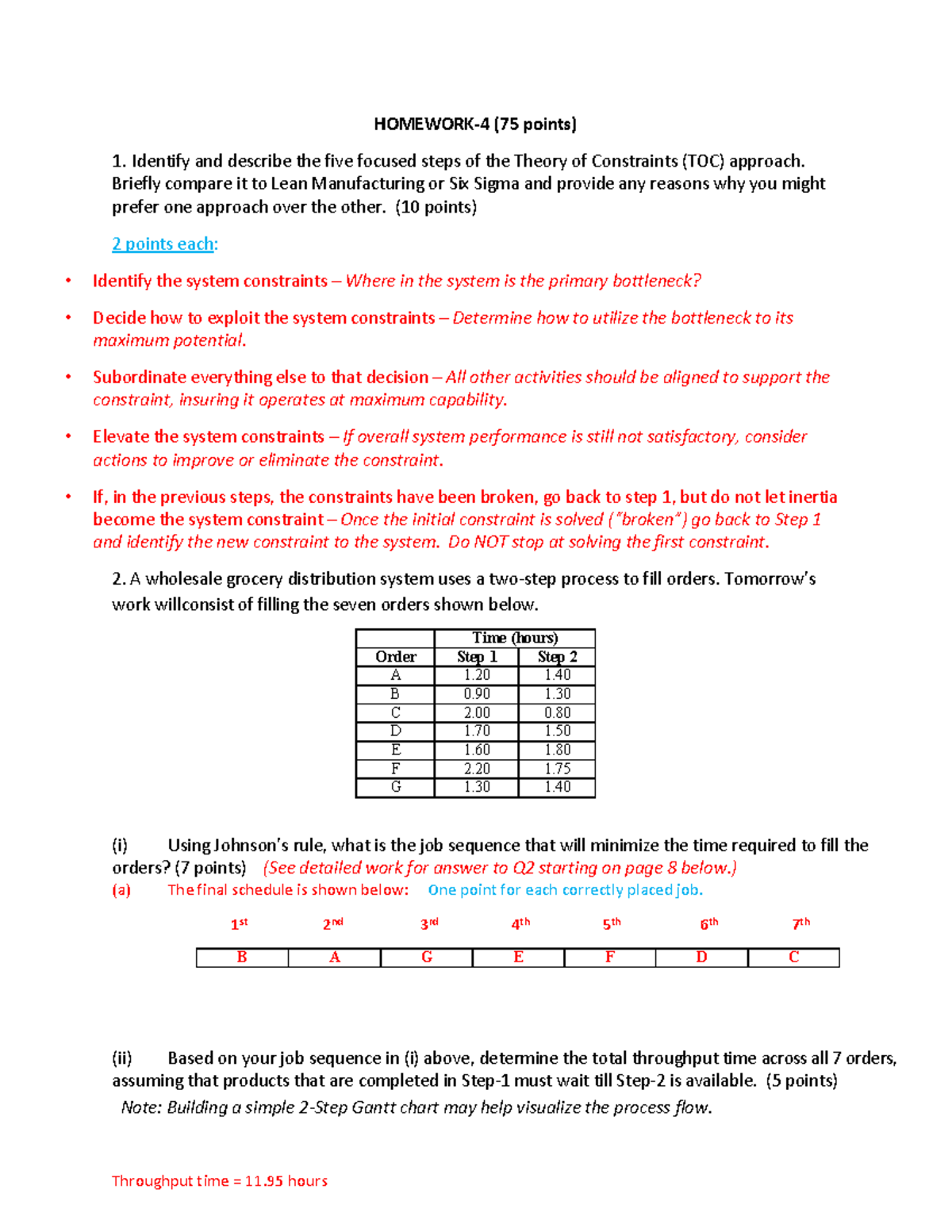 Homework 4 Supply Chain Planning and Control - HOMEWORK-4 (75 points) 1 ...