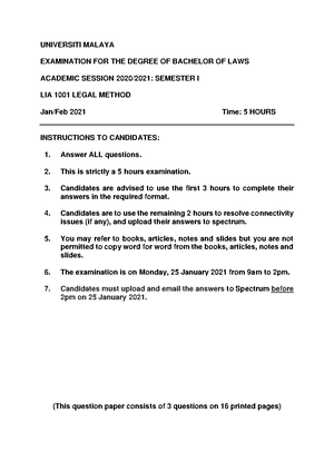 6. Reading THE LAW – PART 2 - READING THE LAW –PART 2. CASE LAW LIA 1001 LEGAL METHOD 2020 ...
