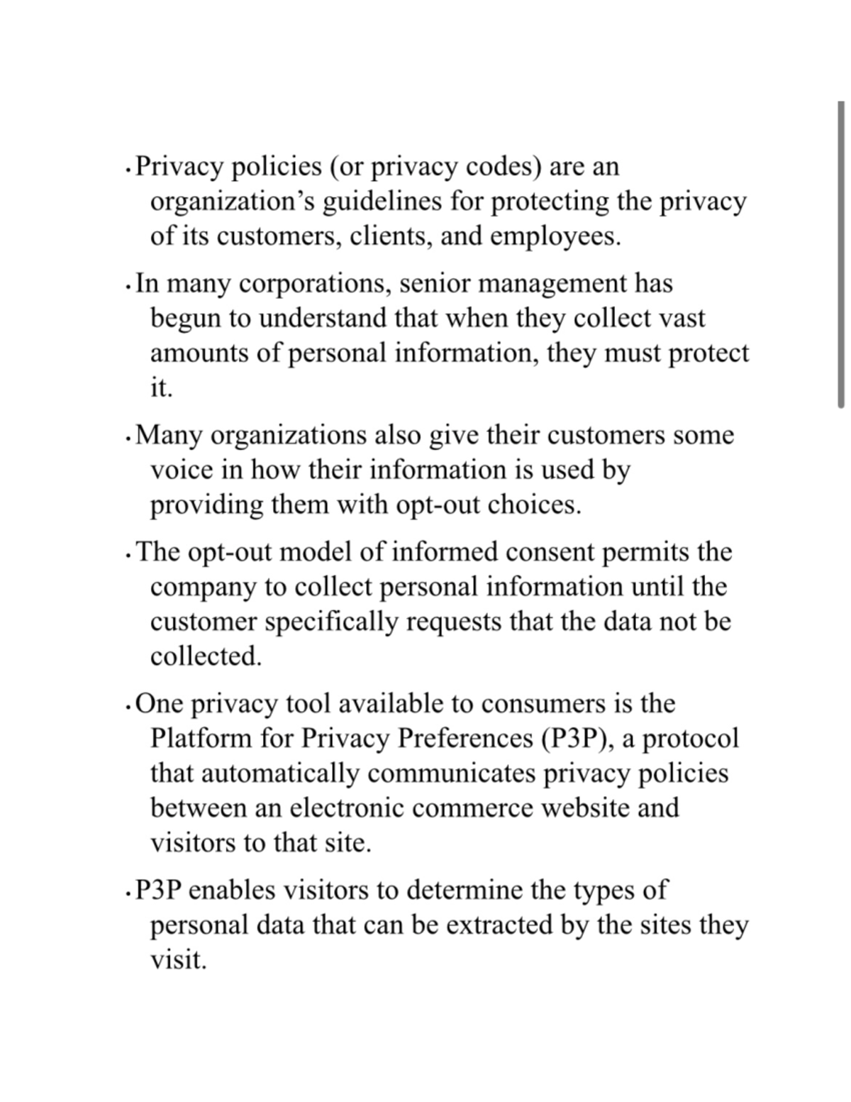 MIS chapter 3 ethics - BIS 3233 - Studocu