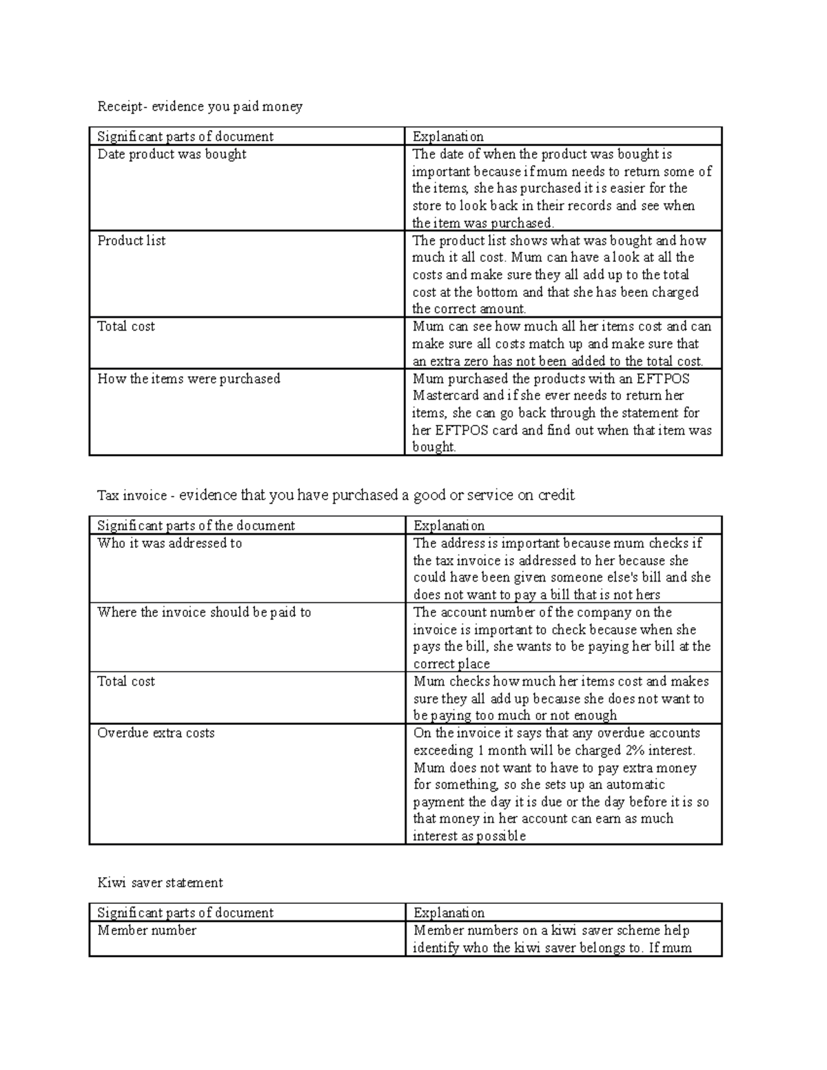 Accounting internal - 123 - Receipt- evidence you paid money ...