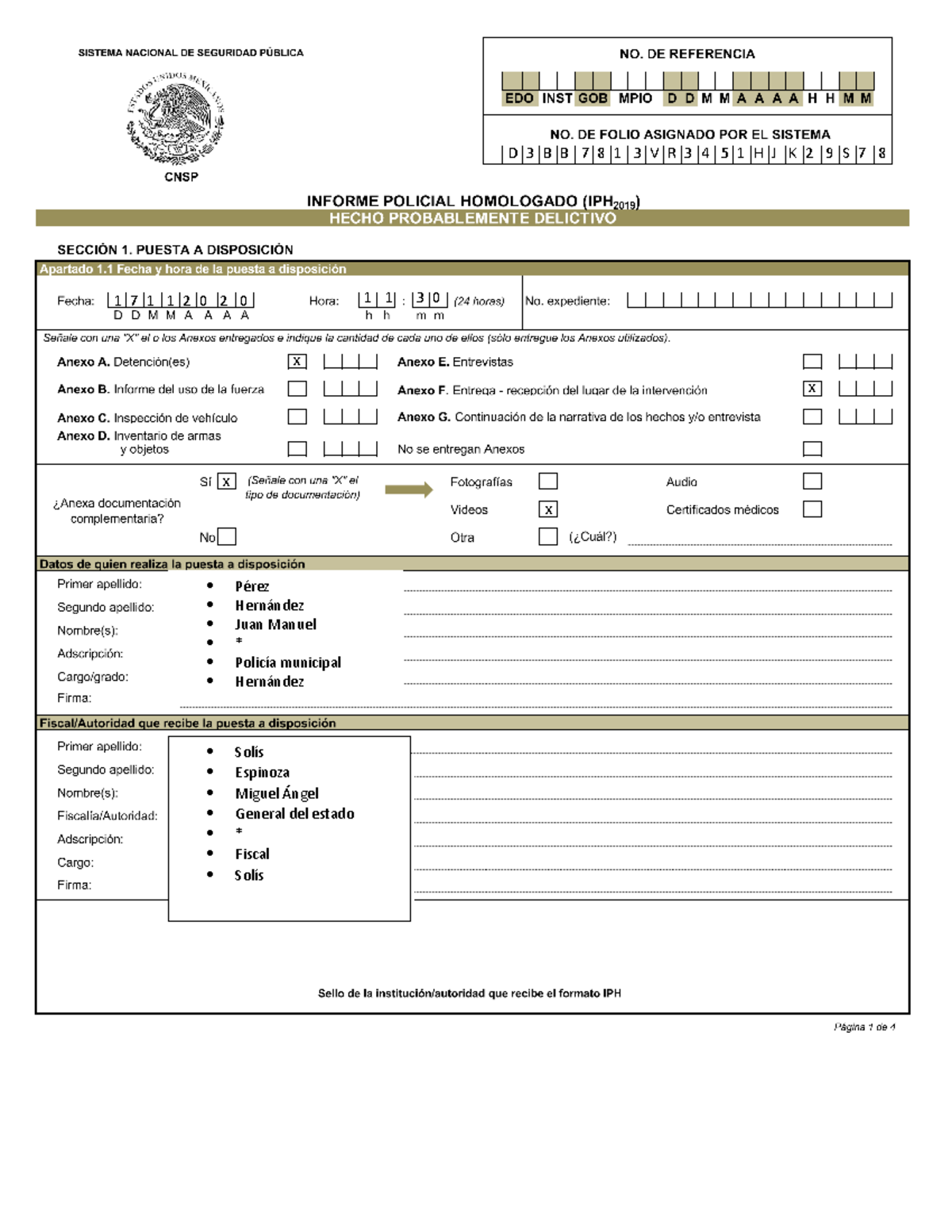 IPH 2 - informe de iph policial - x 1 1 3 0 D 3 B B 7 8 1 3 V R 3 4 5 1 ...