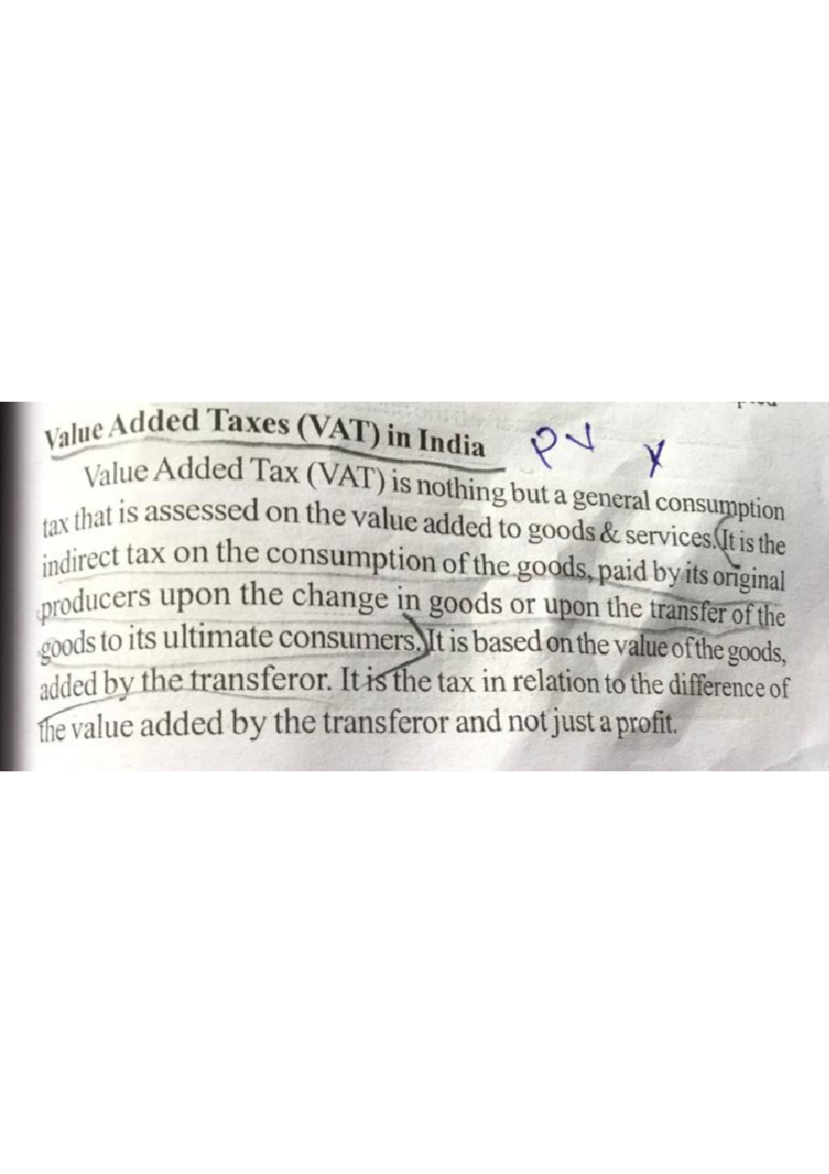 Value added taxes India and GST pdf 28022022 170931 - BA Economics ...