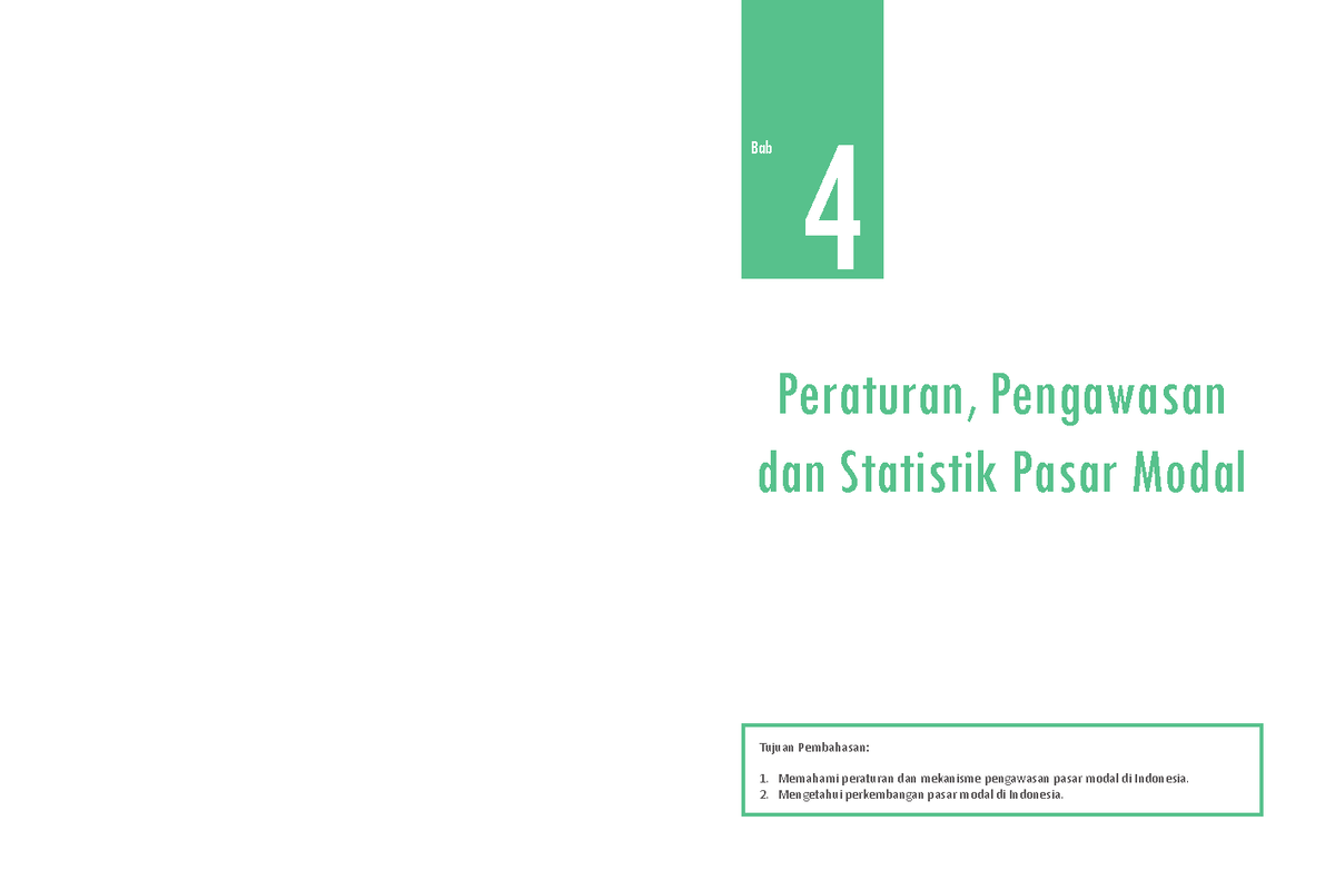 Buku 3 Pasar Modal 2-41 - Peraturan, Pengawasan dan Statistik Pasar ...