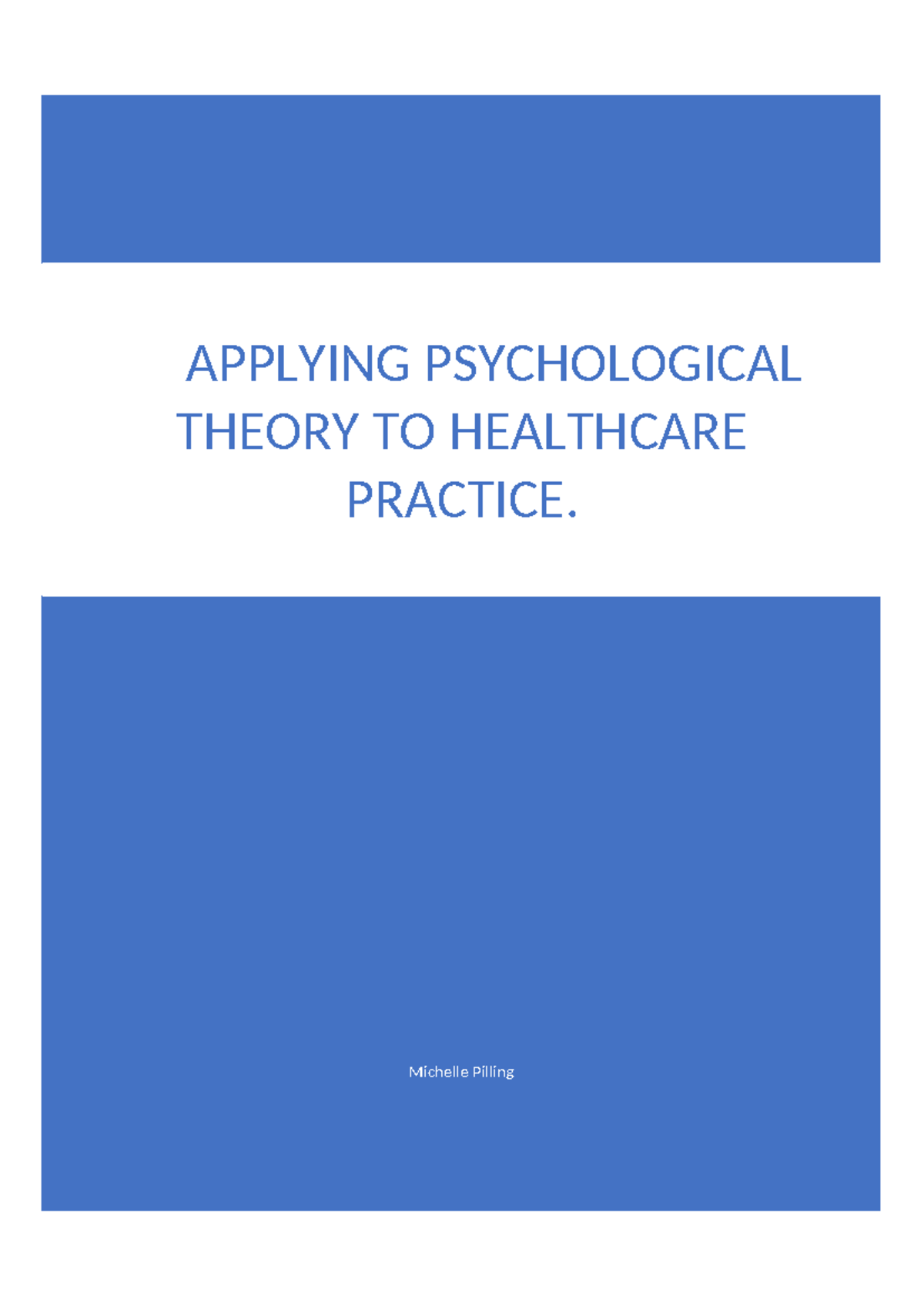 TASK 1 - Template - hahahhahhah - Michelle Pilling APPLYING ...