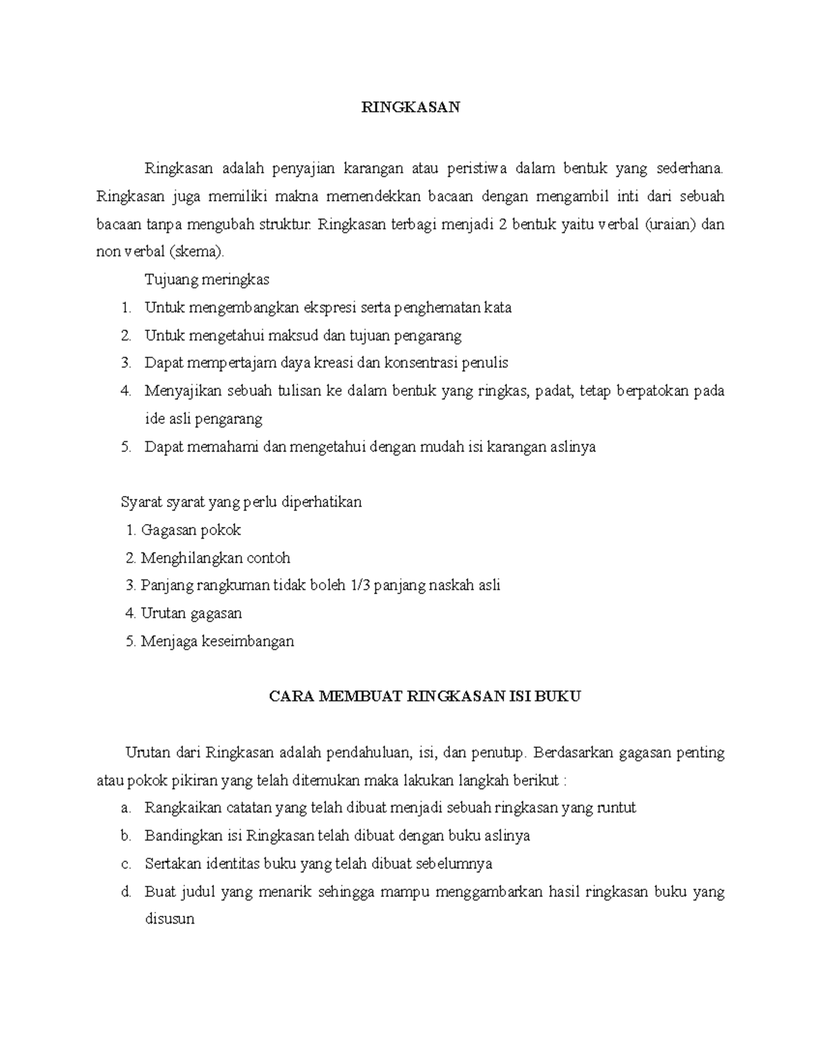 Ringkasan - This document contains a summary which is a presentation of ...