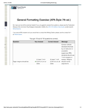1a. General APA Exercise - NURA 303 - 5/29/23, 5:55 PM 1a. General APA ...