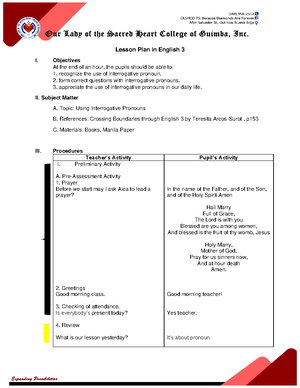 Request Letter for Seeds San Andres II Elementary School - August 7 ...