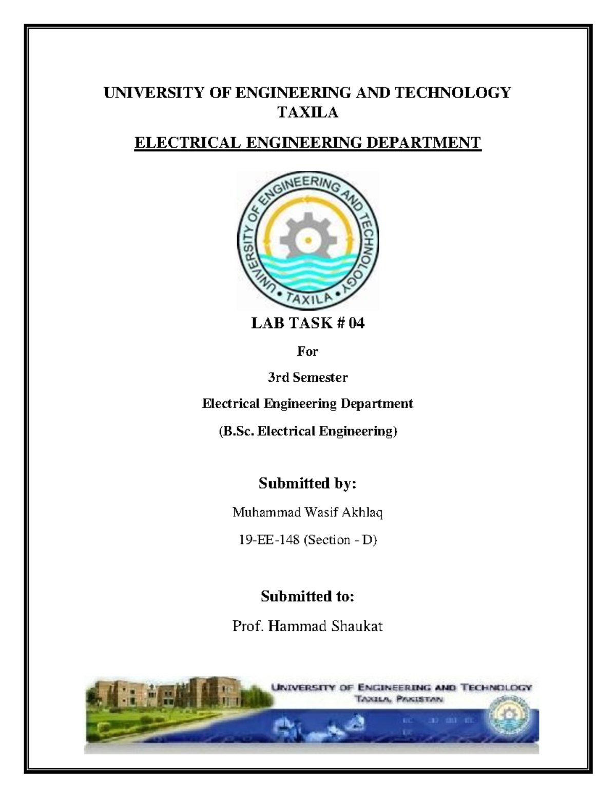 19-EE-148 EDC Lab 4 - asdfg hjkl;'asdfg hnjmk,l.;jhk cgncgb gsgsrfsf ...