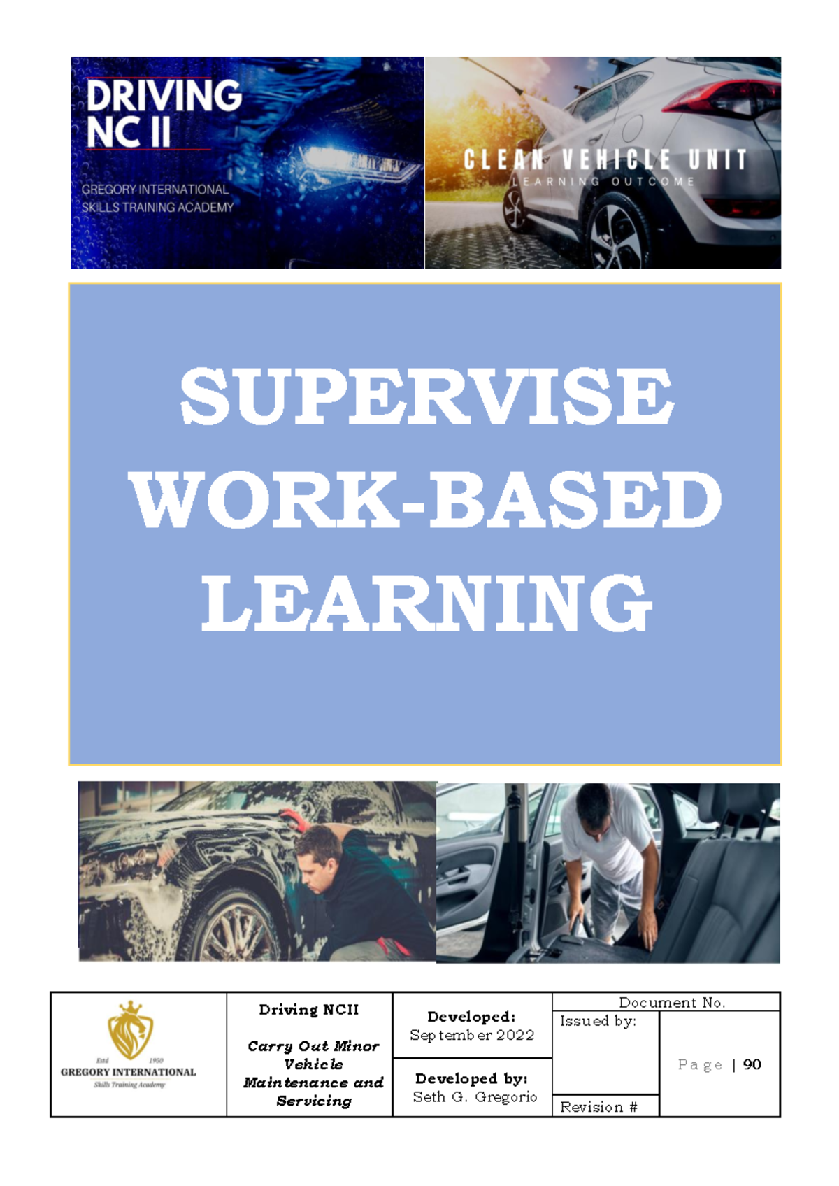 4. Seth SWBL (TM 1) - Supervised Work-Based Learning - Driving NCII ...