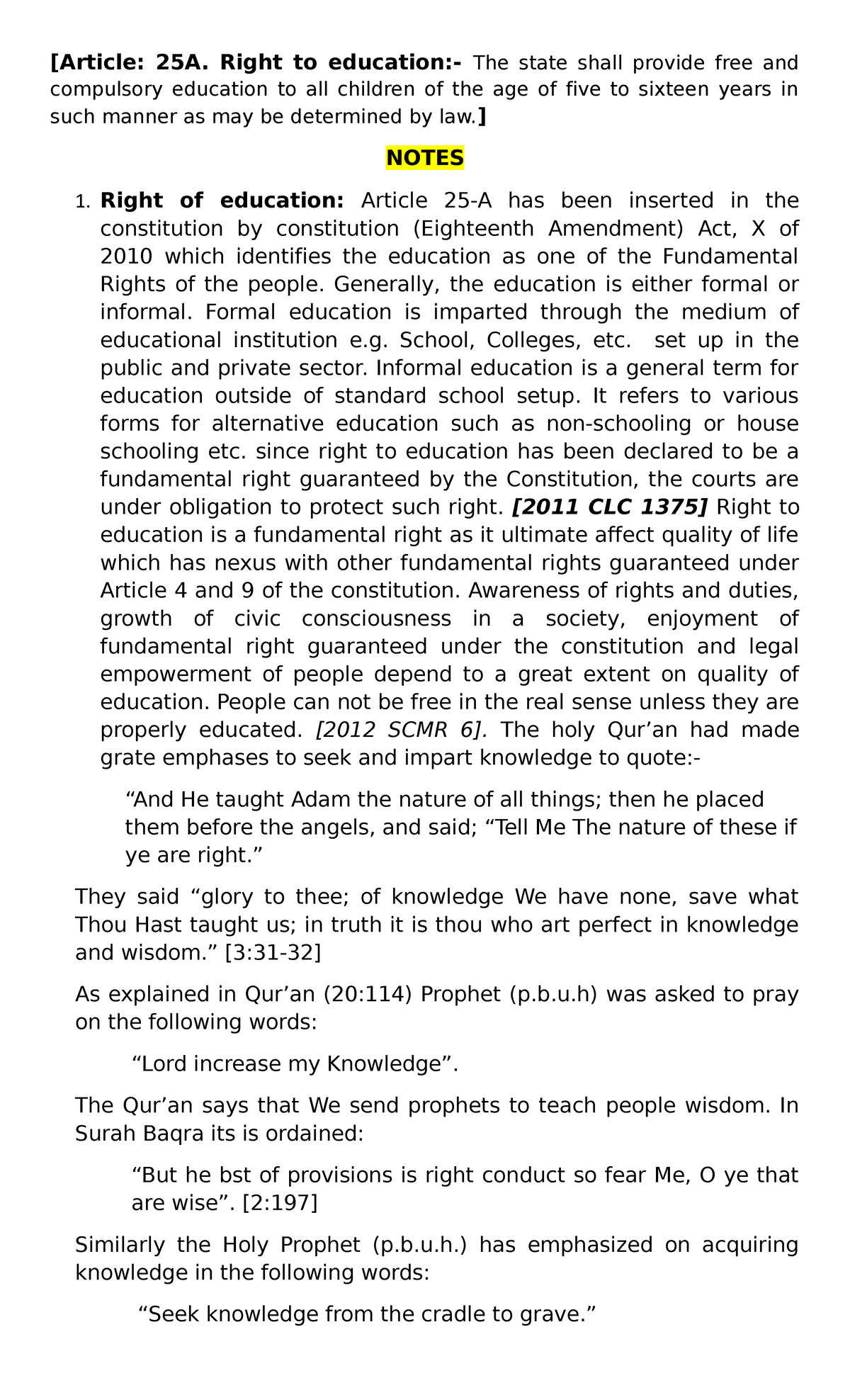 Article 25A - HEHAAHAH - English Jurisprudence - Studocu