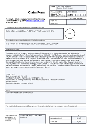 PD 22 Statment of truth - Annotated PD 22 - This Practice Direction ...