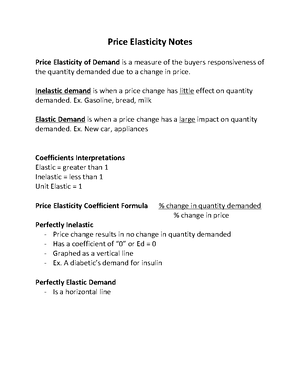 AP ch 23 Pure Competition Notes - Perfect Competition Notes (Chapter 23 ...