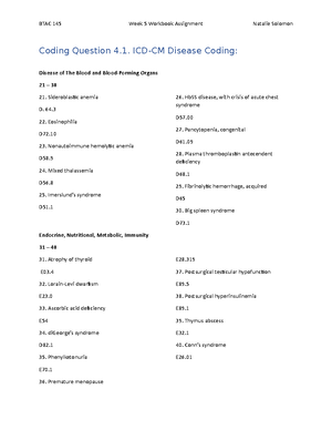BTAC 145 Ch 2 Coding Convetions Week 4 - BTAC 145 Coding Conventions ...