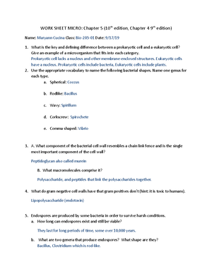 Answer Key Lab Microscopes and Cells - Lab 3: The Microscope and Cells ...