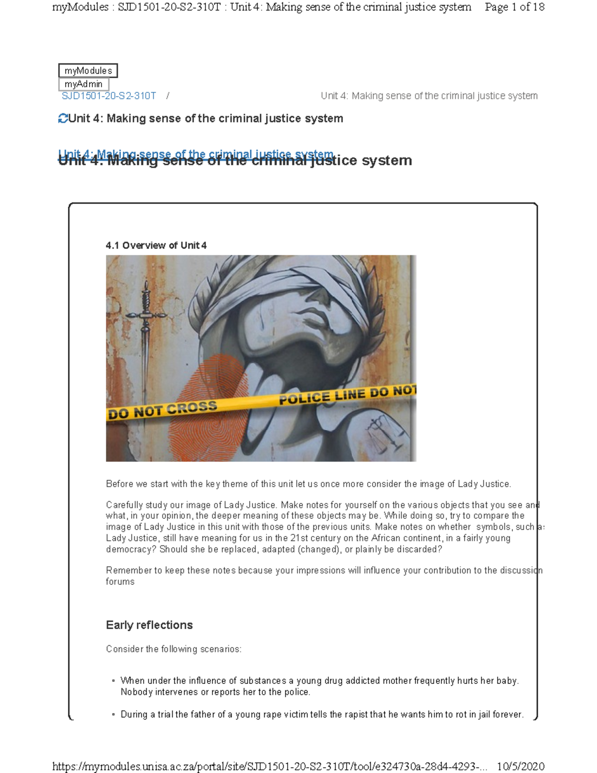 Unit 4 SDJ - Lecture notes 4 - SJD1501-20-S2-310T / - Studocu