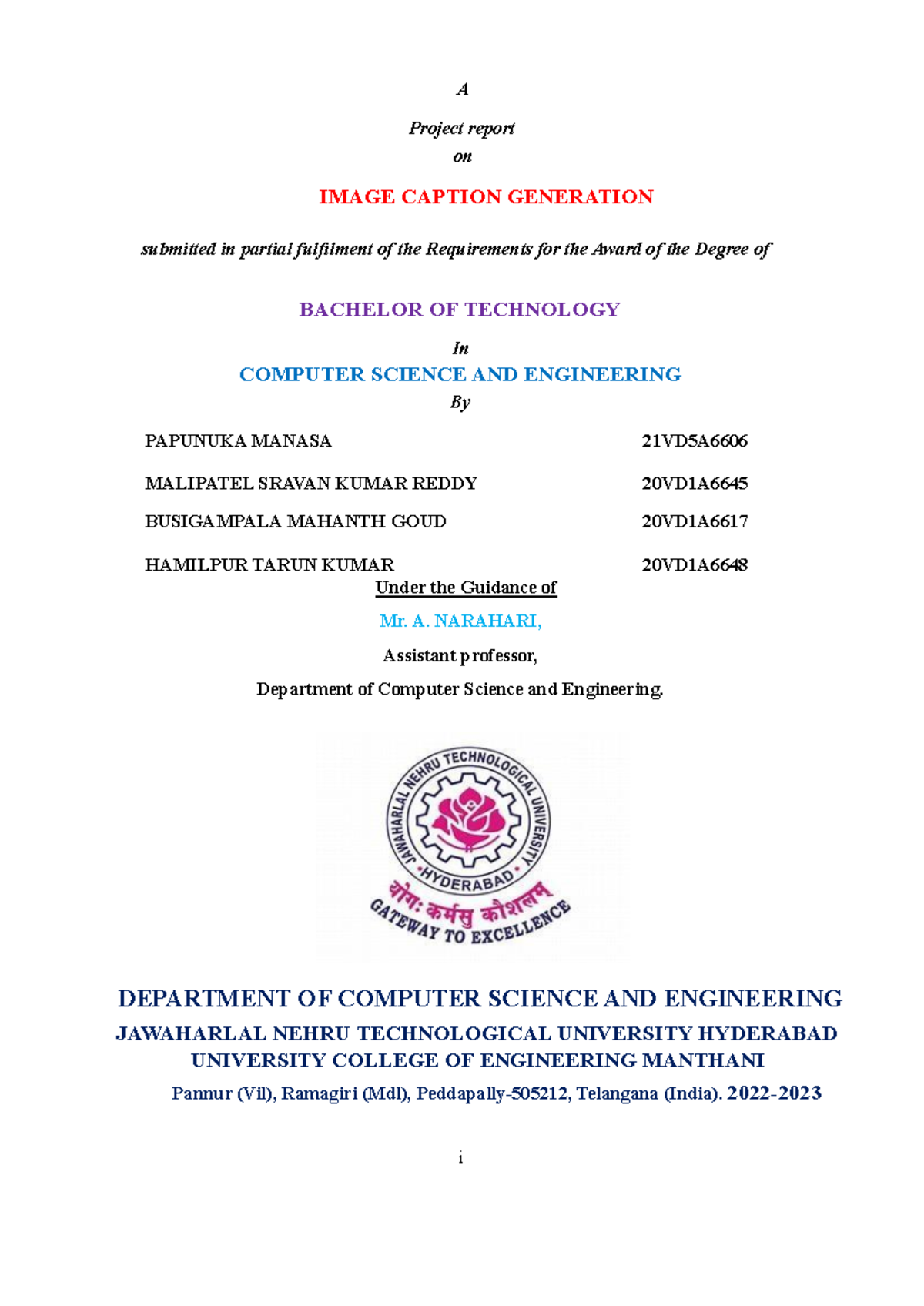 Minor Documentation - Summary CSE (Software Engineering) - A Project ...