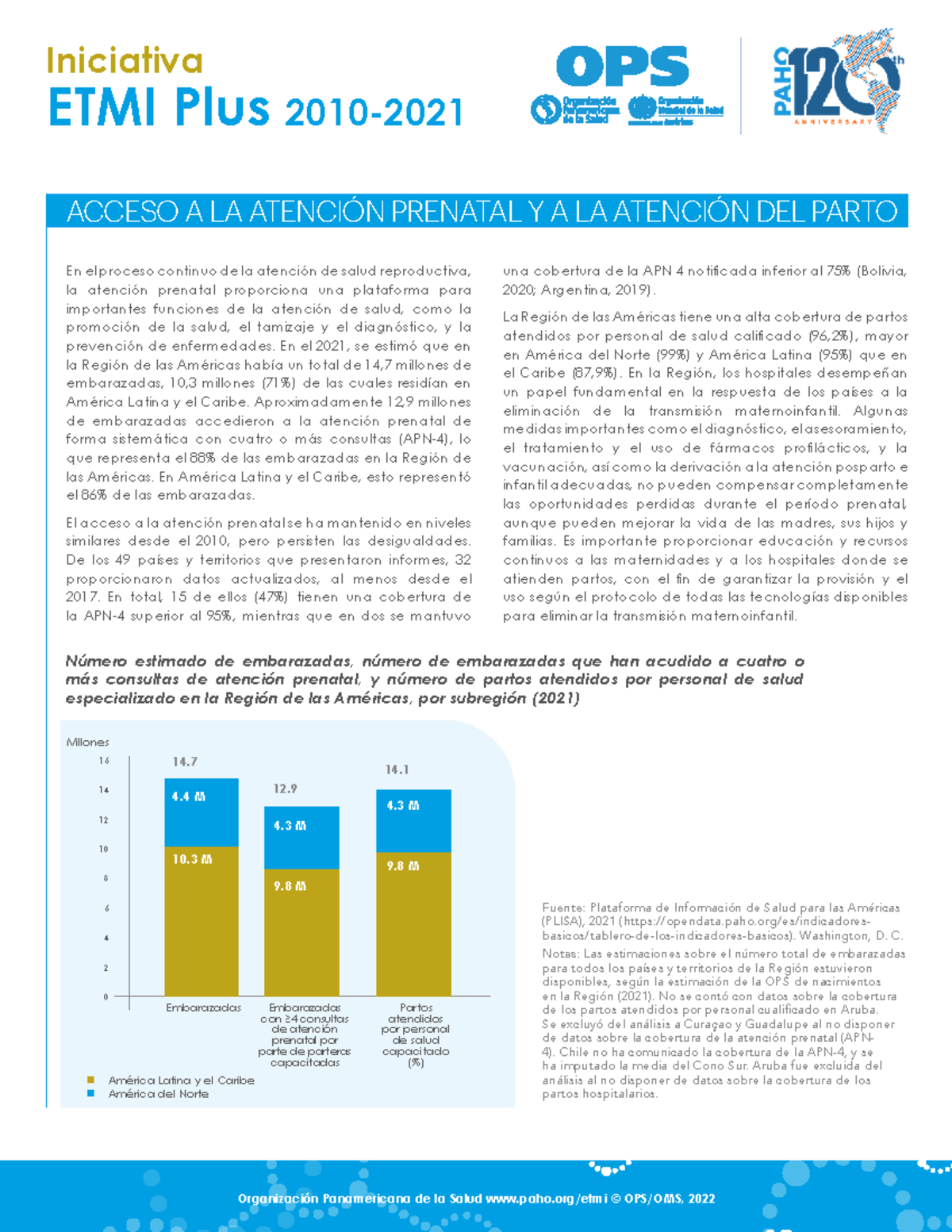 Atención prenatal - Iniciativa ETMI Plus 2010- En el proceso continuo ...