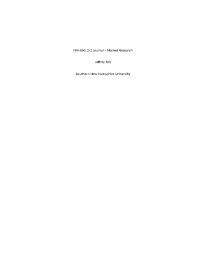 FIN 450 Project One Profiles - FIN 450 Project One Profiles 1. Kiko is ...