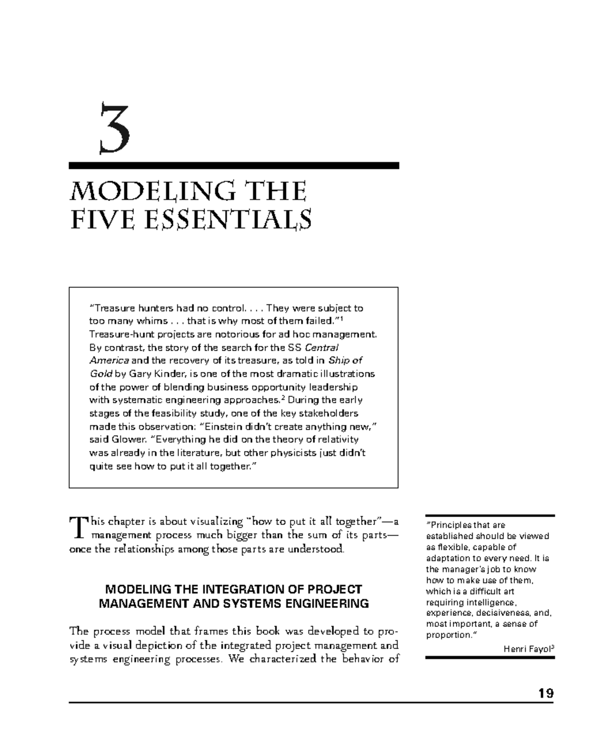 Chapter 03 - Modeling the Five Essentials - 3 MODELING THE FIVE ...