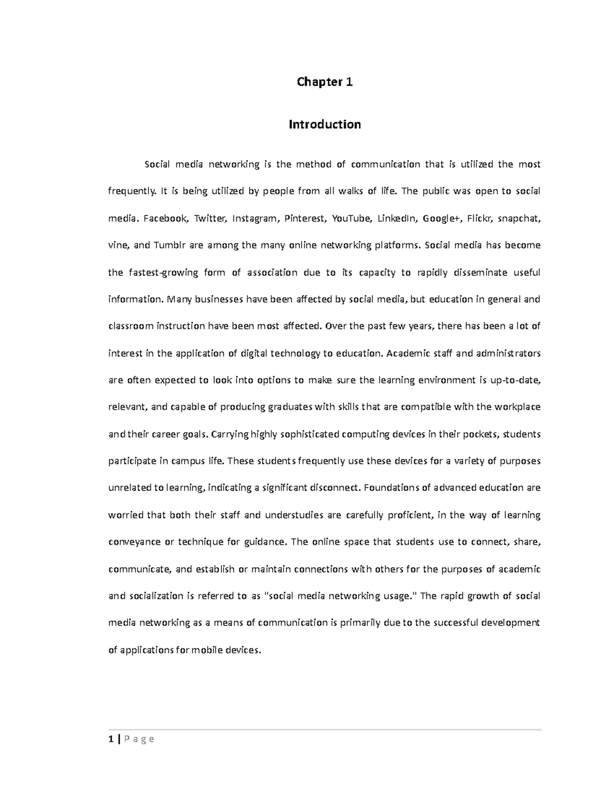 Chapter 1 5 Impact Of Social Media Chapter 1 Introduction Social chapter-1-5-impact-of-social-media-chapter-1-introduction-social