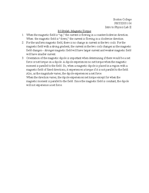Lab Report E4 - physics II lab - Chris Pang and Alan Shipman E4 Report ...