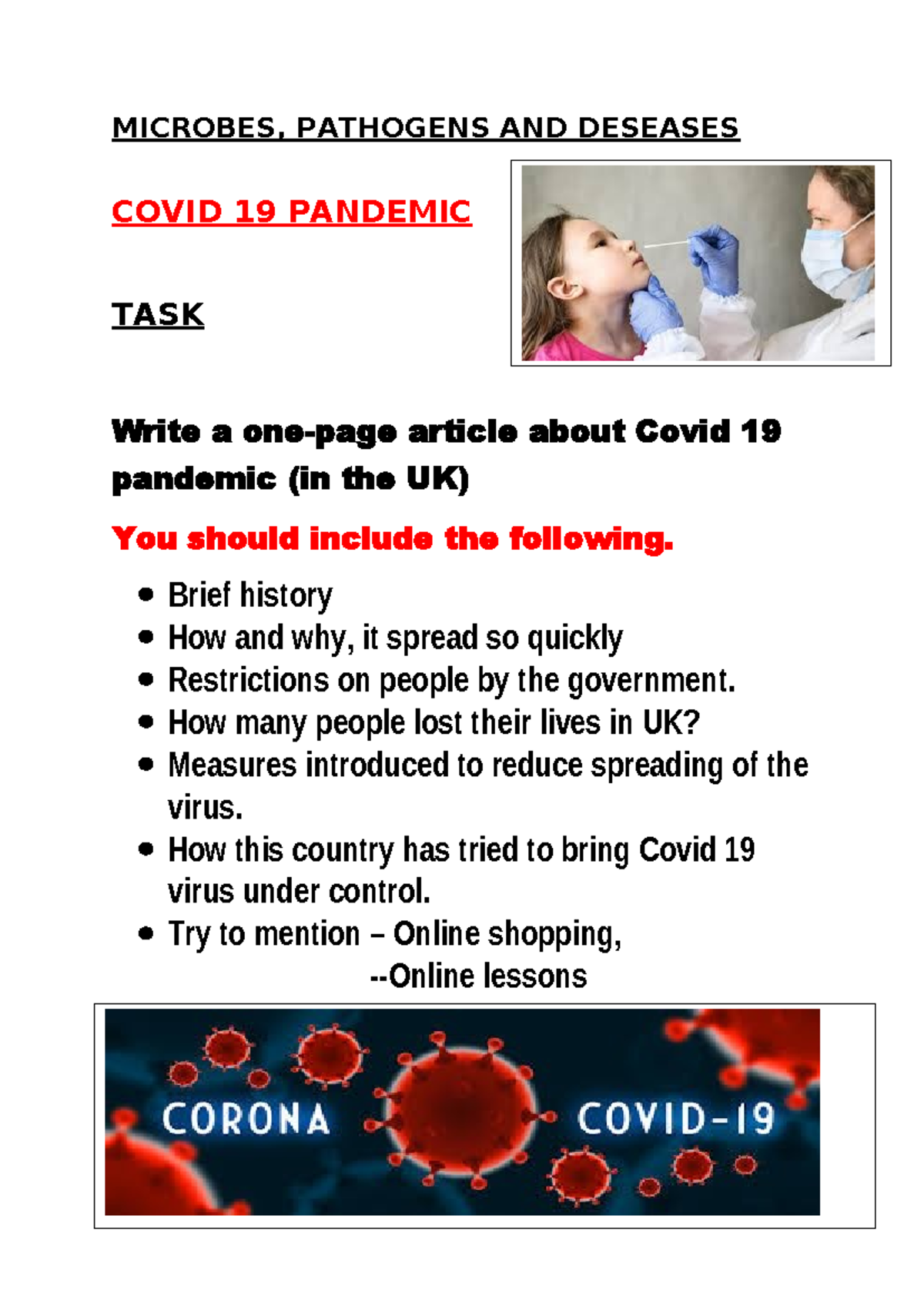 Microbes Pathogen Deseases - MICROBES, PATHOGENS AND DESEASES COVID 19 ...