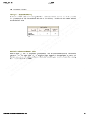 Week 3 Homework Part A Advanced Construction Estimating 12 53 Pm