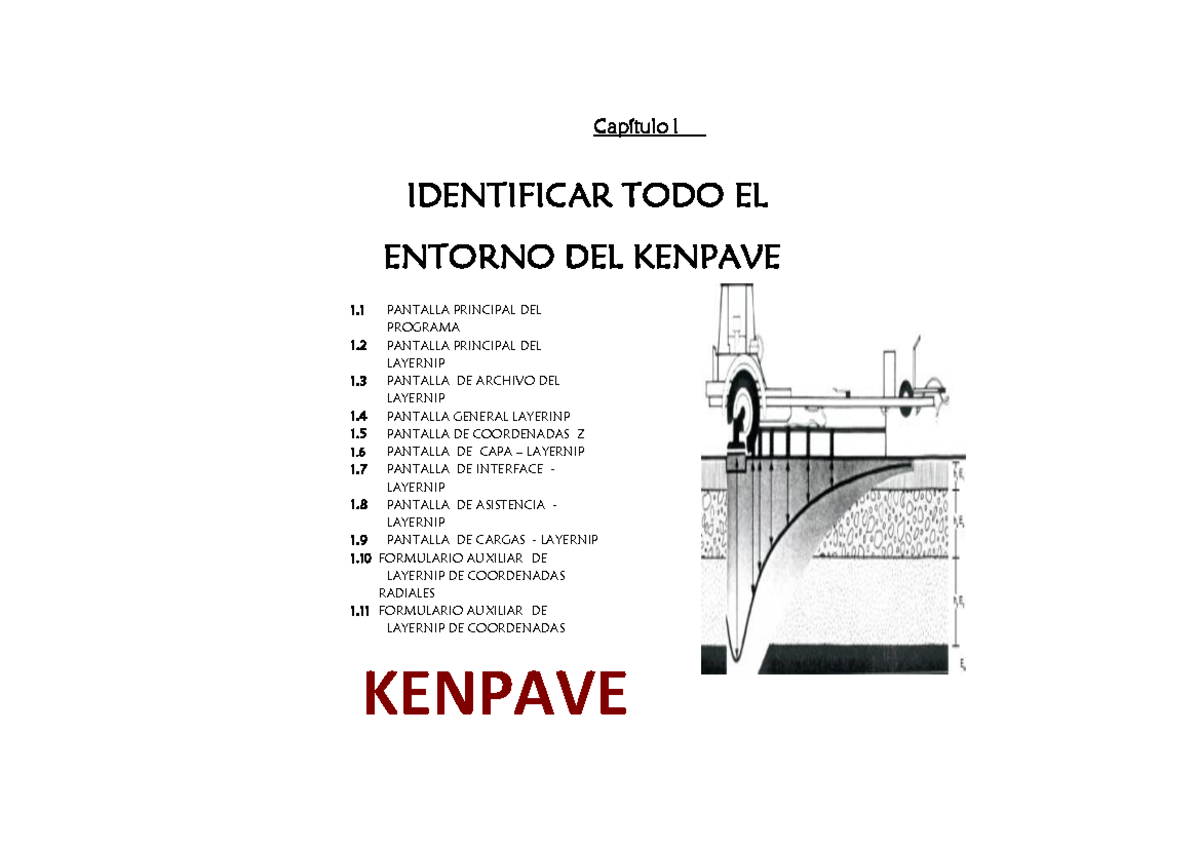 Manual-kenpave - manual de calculo de kenpave - CapÌtulo I IDENTIFICAR ...
