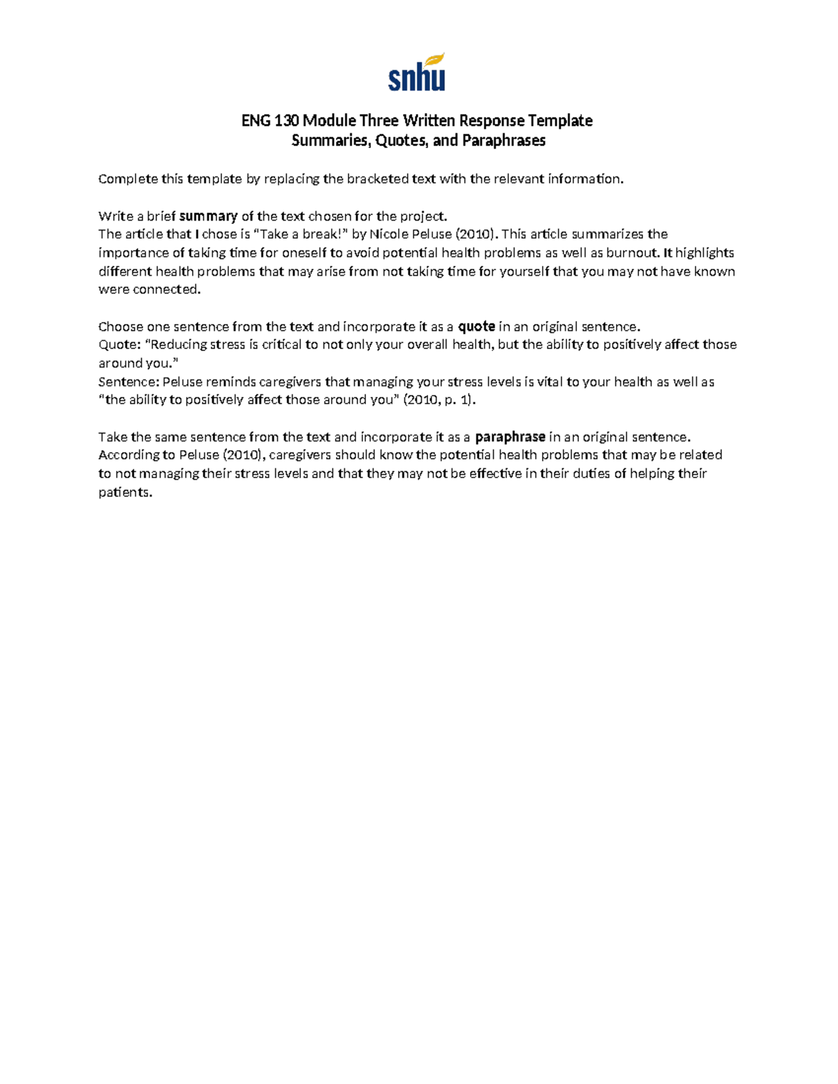 ENG130M3 Written Response - ENG 130 Module Three Written Response ...