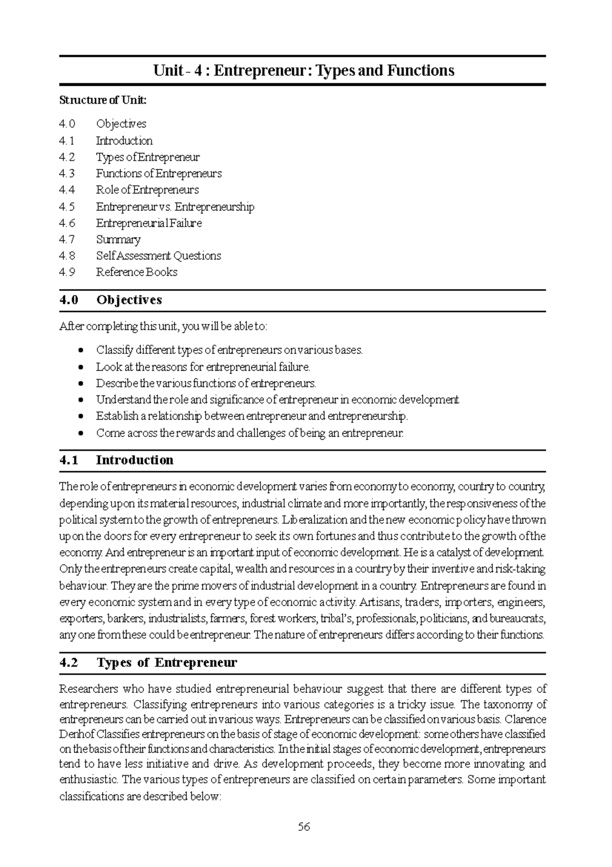 Entrepreneur types and functions - Unit - 4 : Entrepreneur: Types and ...