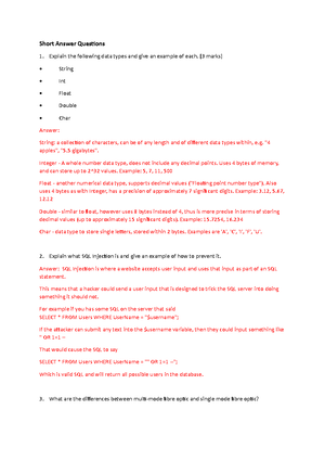 Lab 2 solution - exam - IFU Lab 2 - Database Introduction Introduction ...