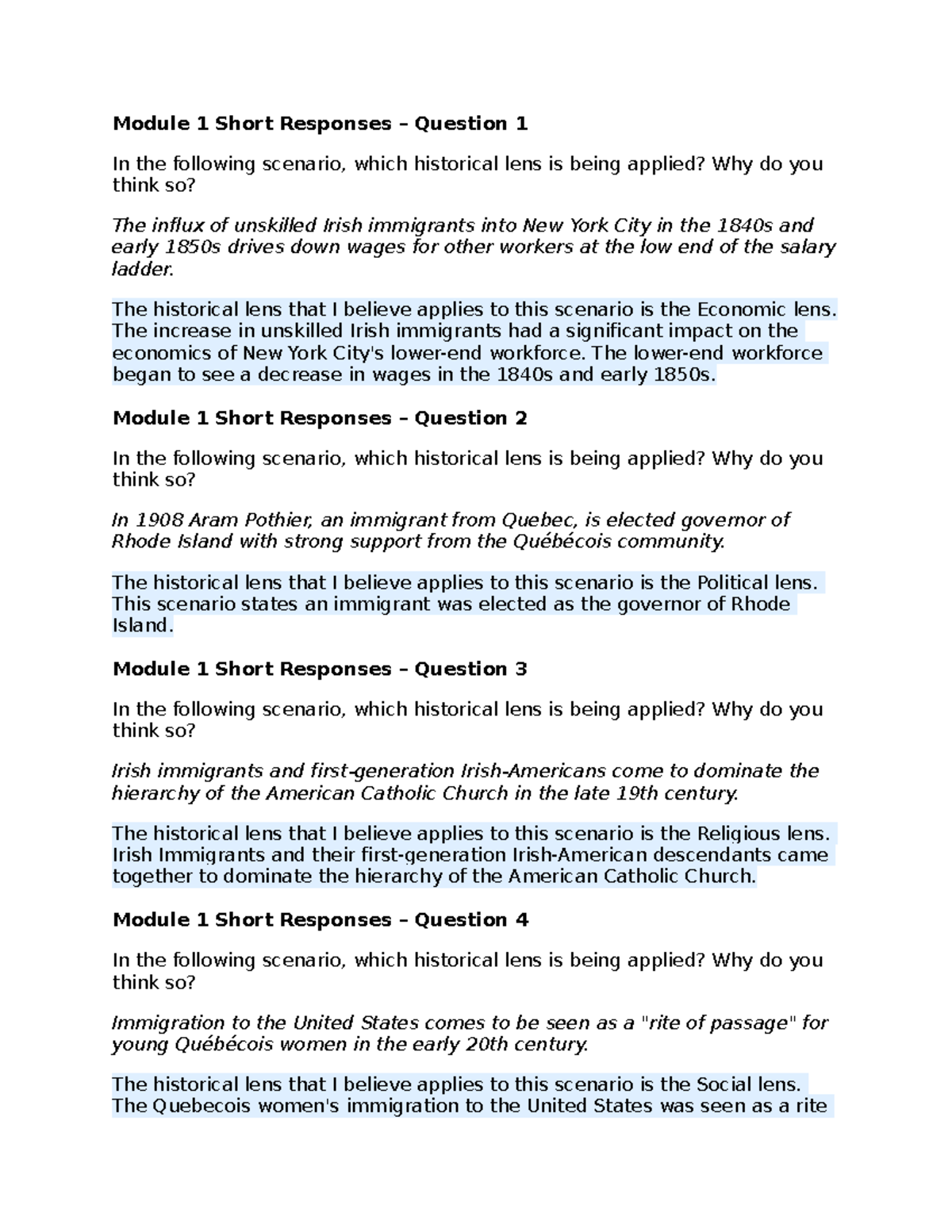 1-2 Module One Short Responses - Module 1 Short Responses – Question 1 ...