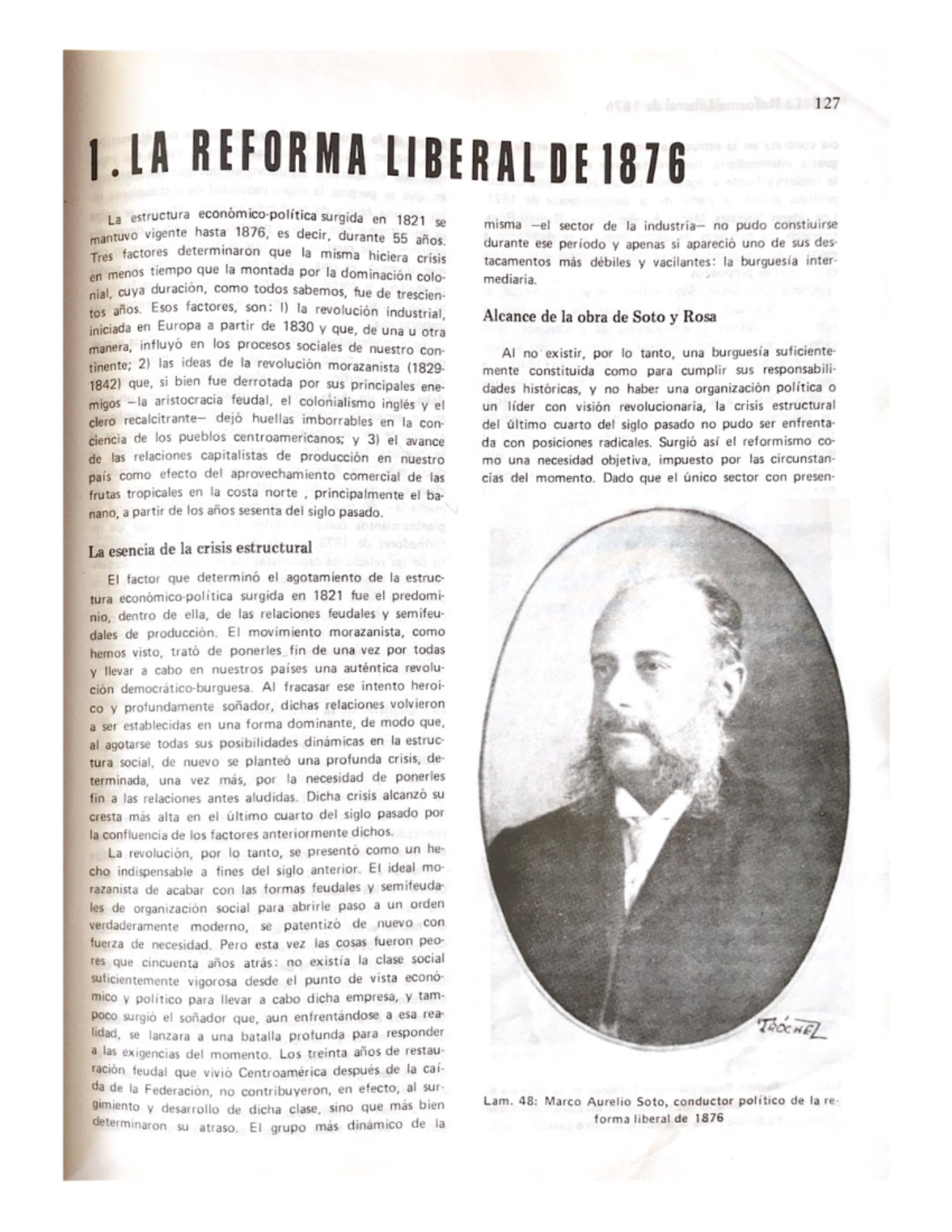 Reforma liberal - Historia De Honduras - Studocu