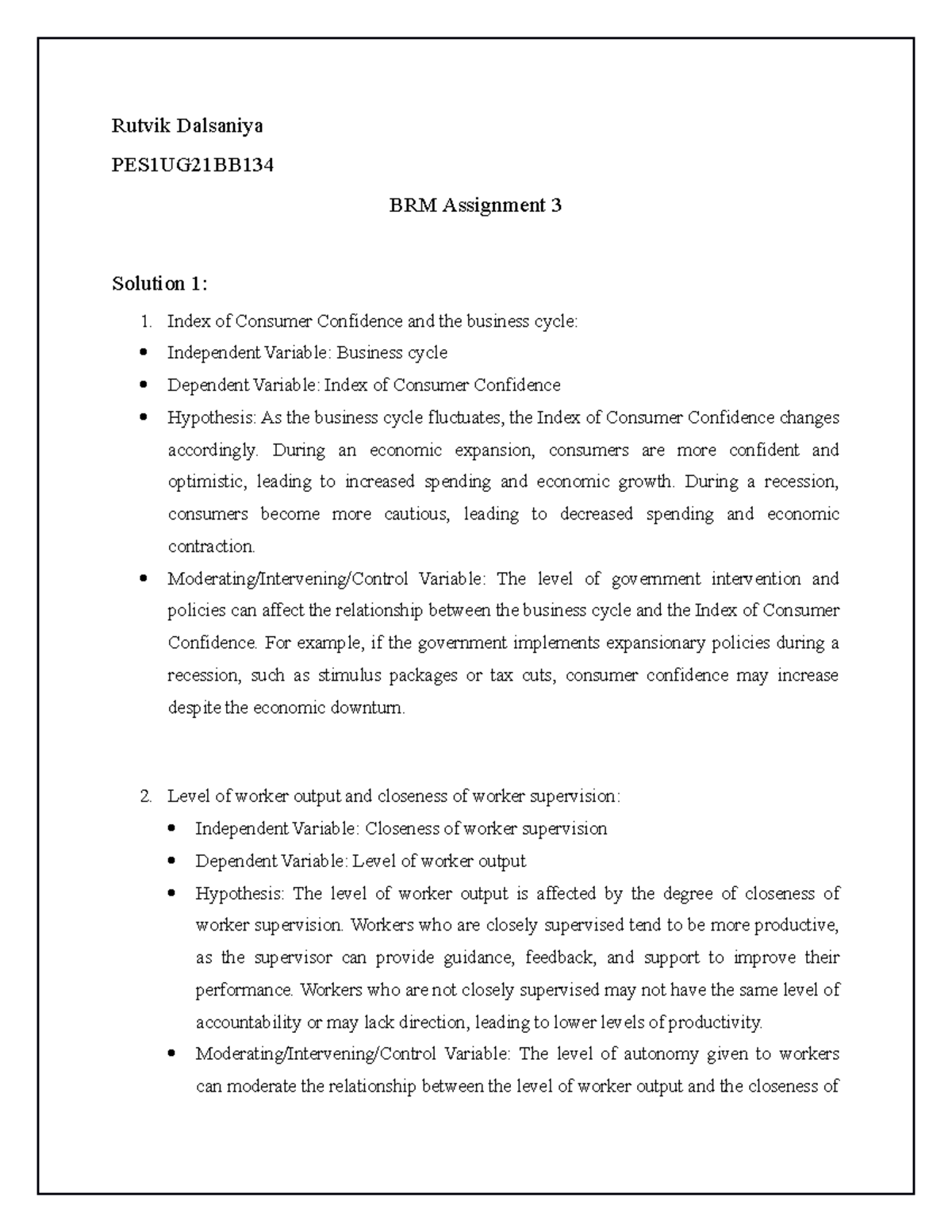 BRM Assign.. 3 - dc ekcmledoedde - Rutvik Dalsaniya PES1UG21BB BRM ...