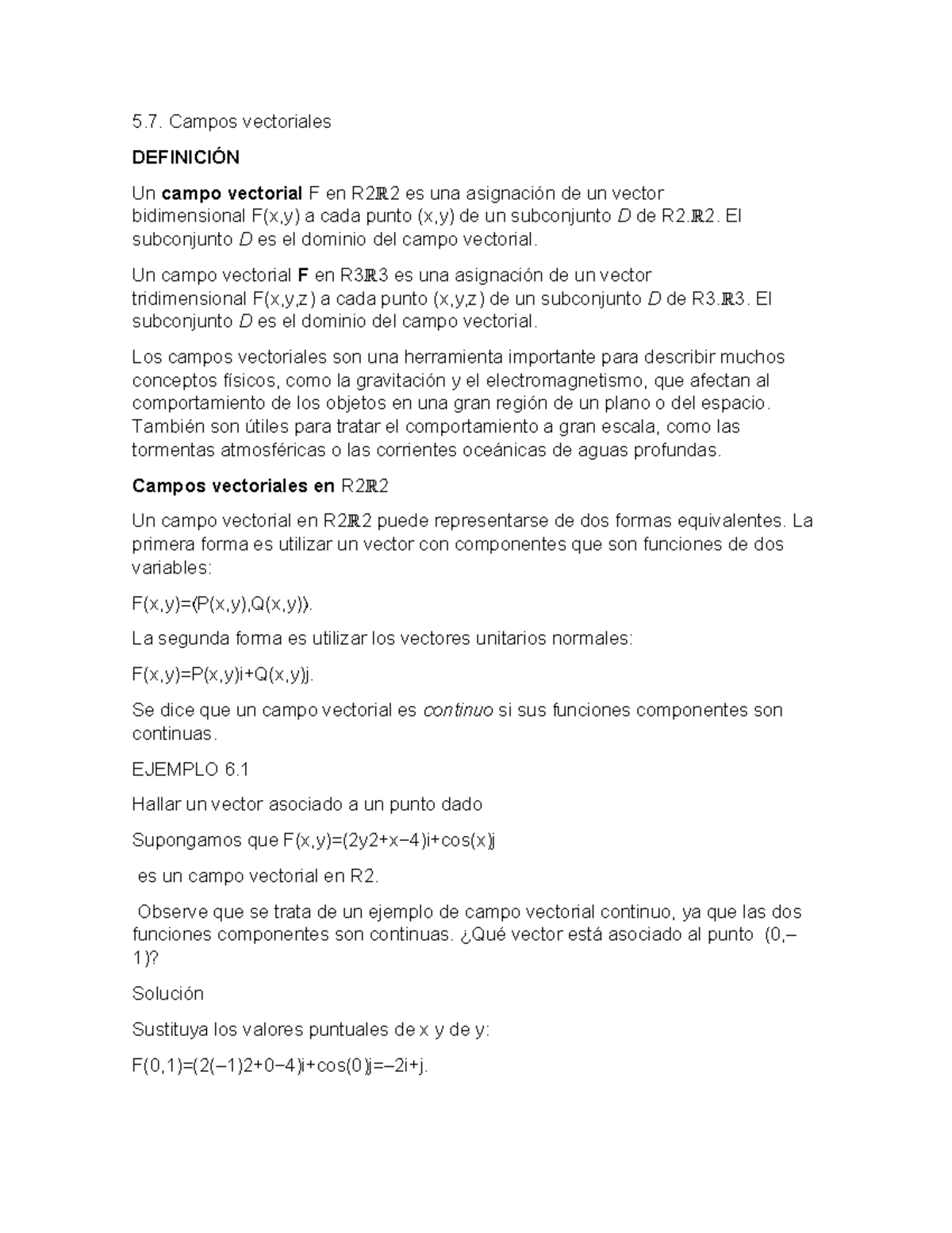 5.7 y 5.8 del tema de cálculo. integrado el ounto lll y conclusión ...