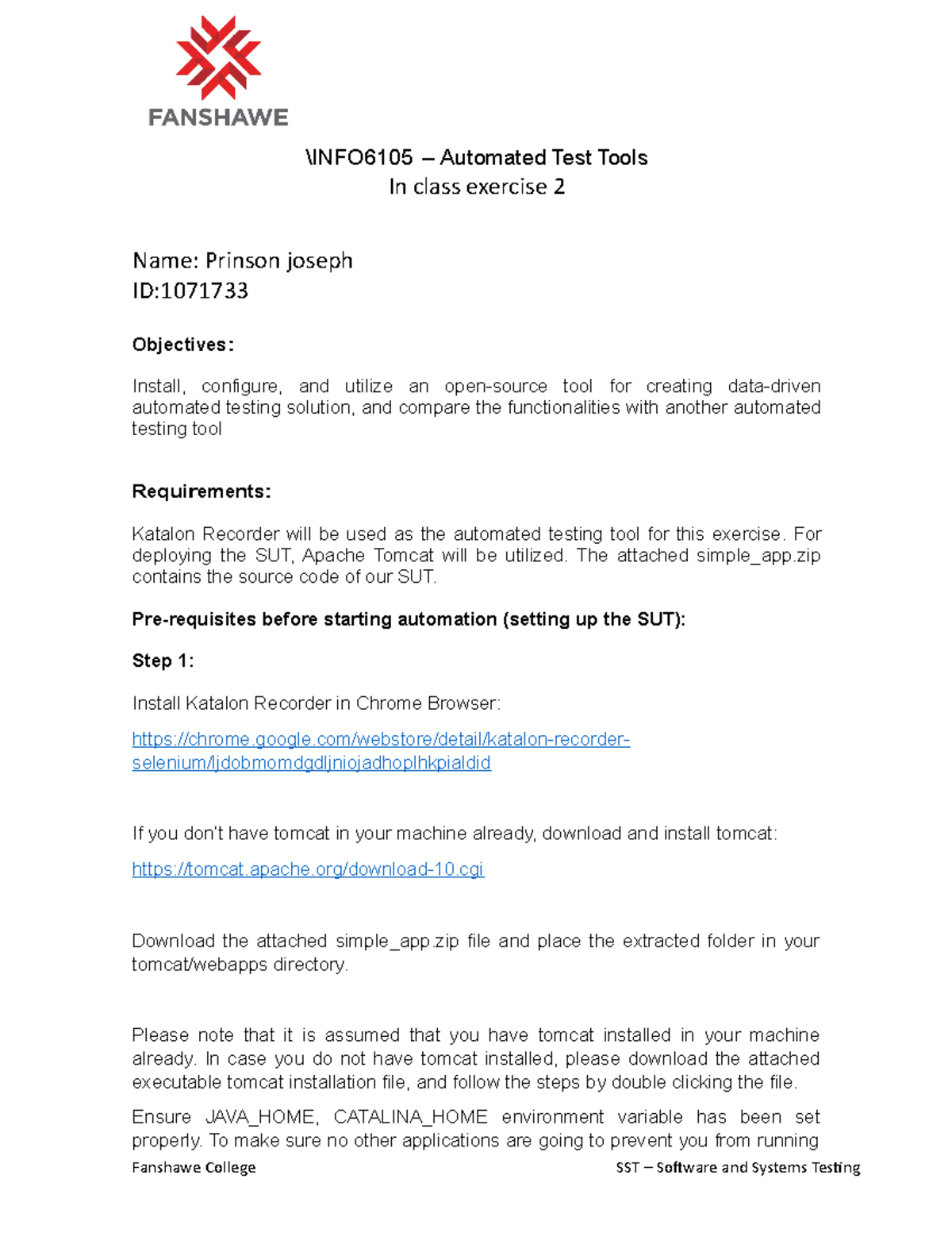 INFO6105-02 - In class exercise 2 - Summer 2022 - \INFO6105 – Automated ...