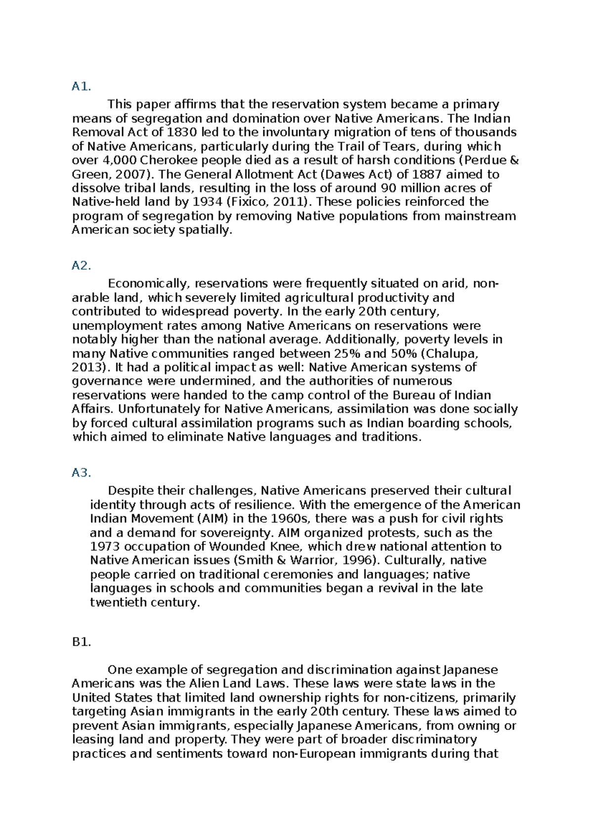 D267 Task 3 - Task 3 2nd attempt - A1. This paper affirms that the ...