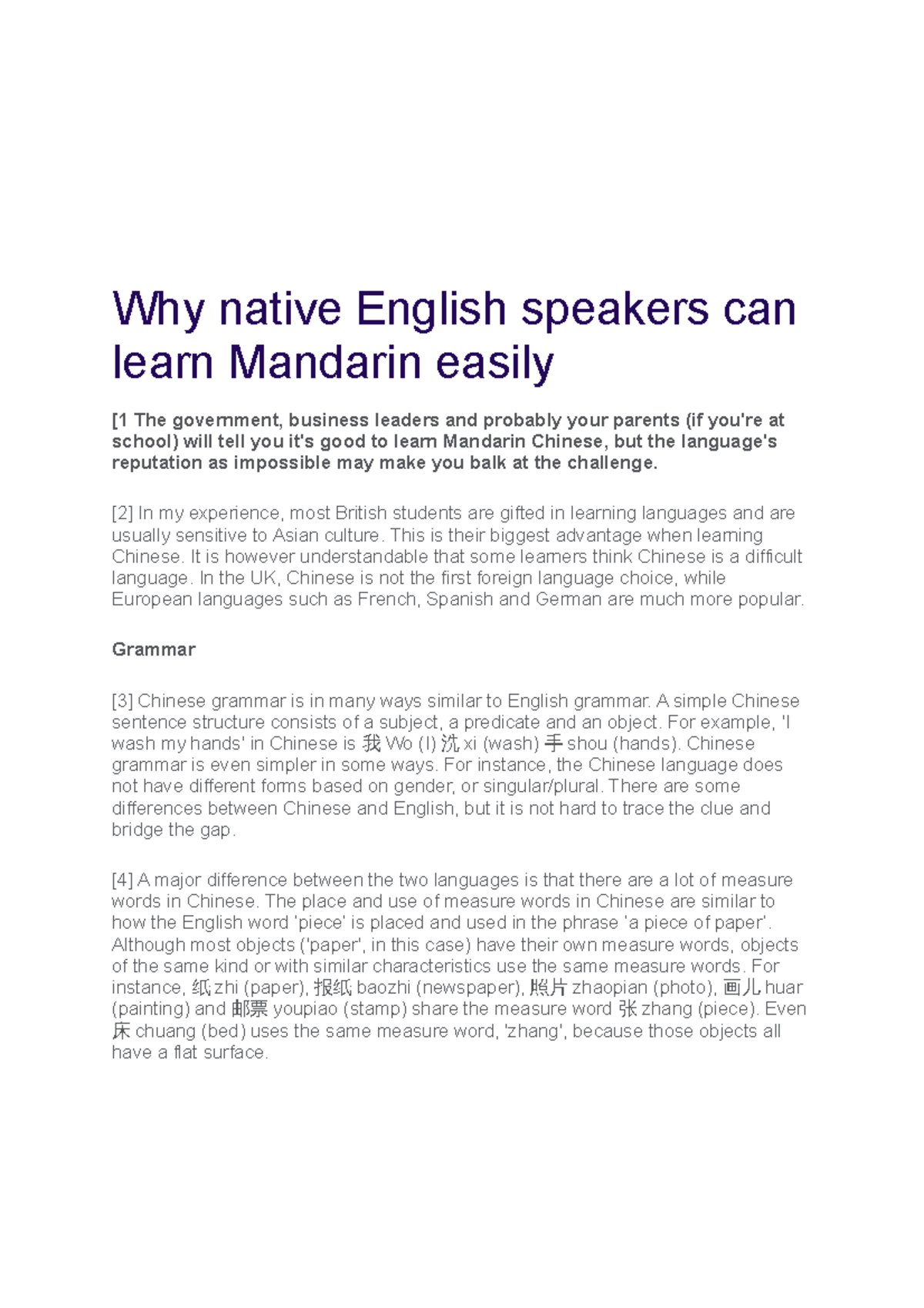 Chinese English - hihi - Why native English speakers can learn Mandarin ...