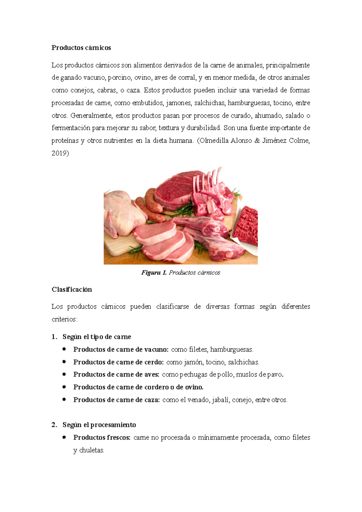 Productos cárnicos - sdfdsfsdf - Productos cárnicos Los productos cárnicos son alimentos ...