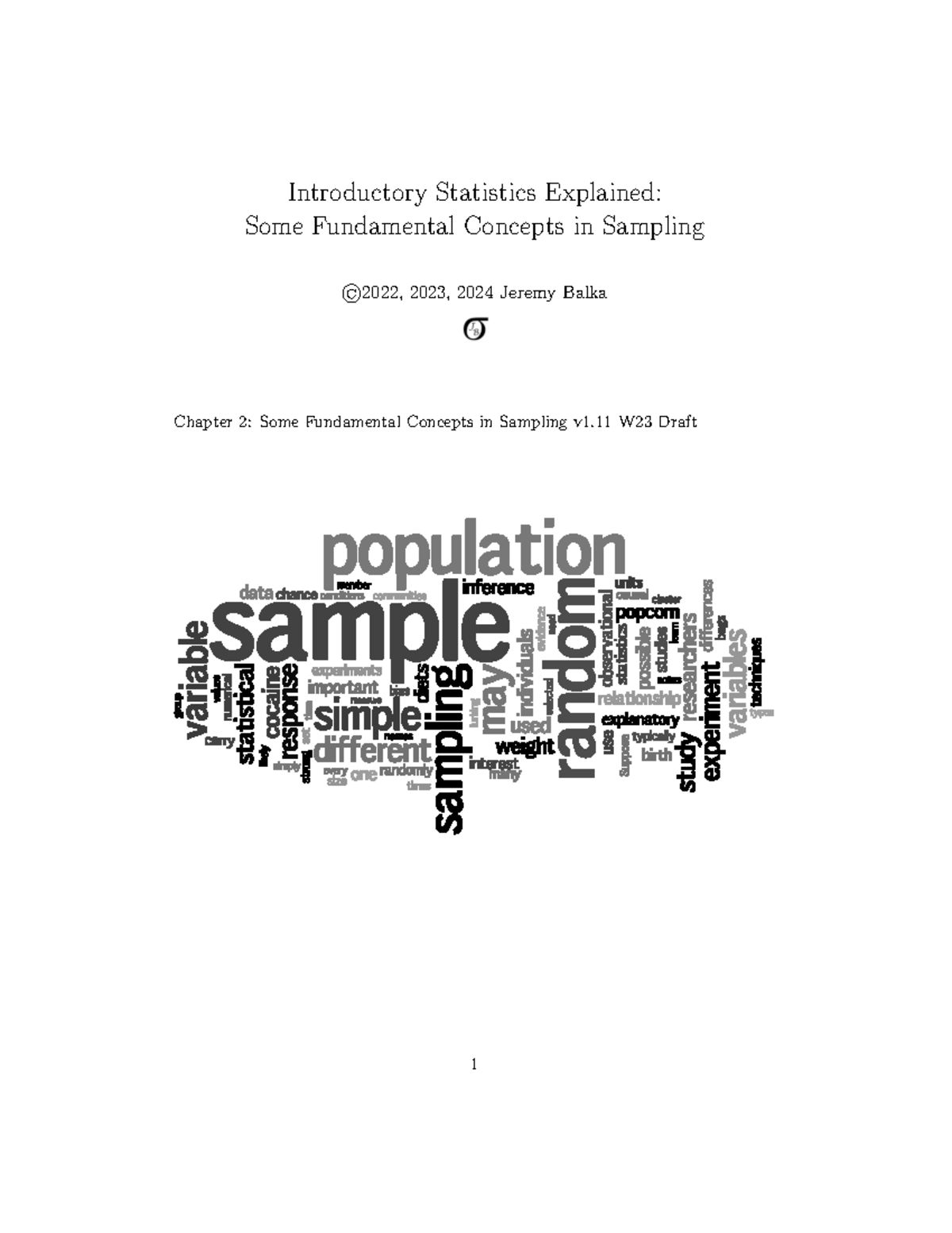 Chapter 2- jb ise gatheringdata - Introductory Statistics Explained: Some Fundamental Concepts ...