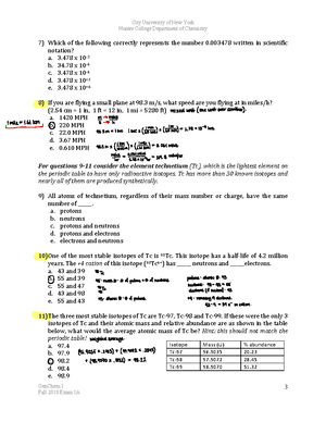 Chem topics 1-6 - Matter, Models, and Math Matter and the Periodic ...