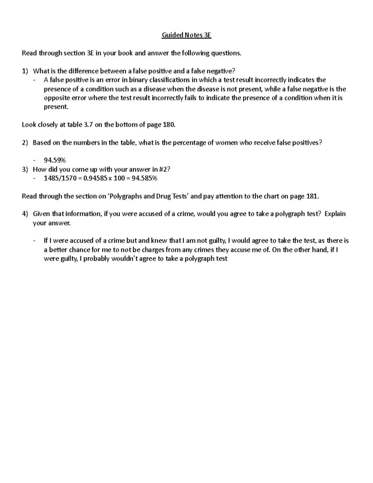 Guided Notes (3E) - Guided Notes 3E Read through section 3E in your ...